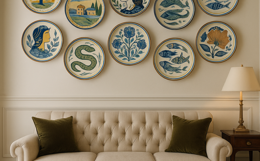 Decorative Ceramic Plates: Design & Sell with Contrado